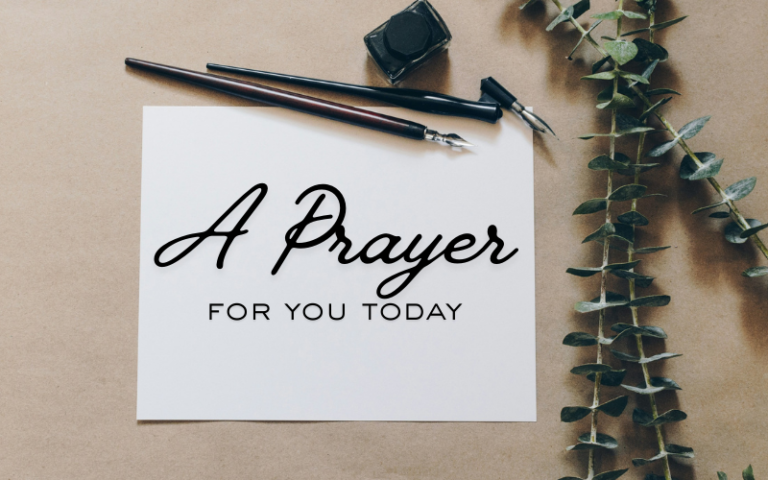 A Prayer For You Today - West Cohasset Chapel